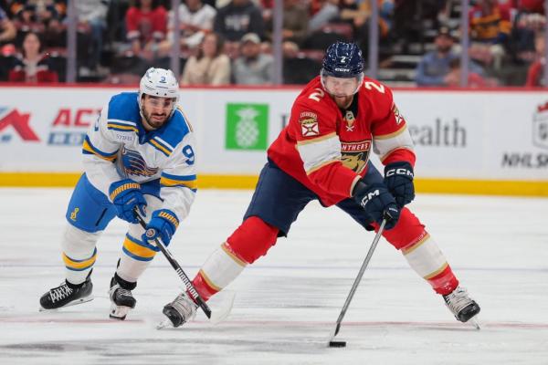 Blues take charge late, end Panthers’ win streak | The Sports Capitol ...