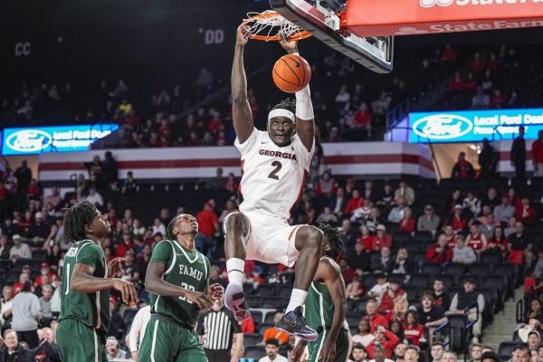 High-scoring No. 25 Georgia hopes to reduce miscues vs. West Georgia | KNBR