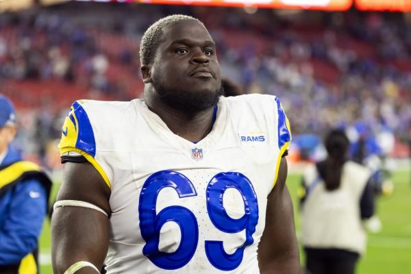 Rams OL Kevin Dotson (ankle) ruled out vs. Falcons | WGFX-FM