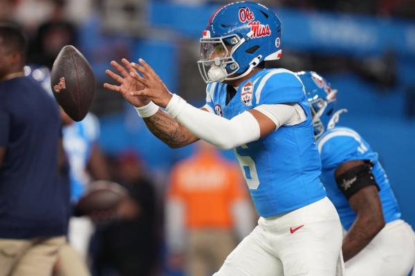 Report: Ole Miss QB Trinidad Chambliss going to court to fight for 6th ...