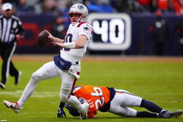Patriots list Drake Maye (shoulder) as limited | The Sports Capitol ...
